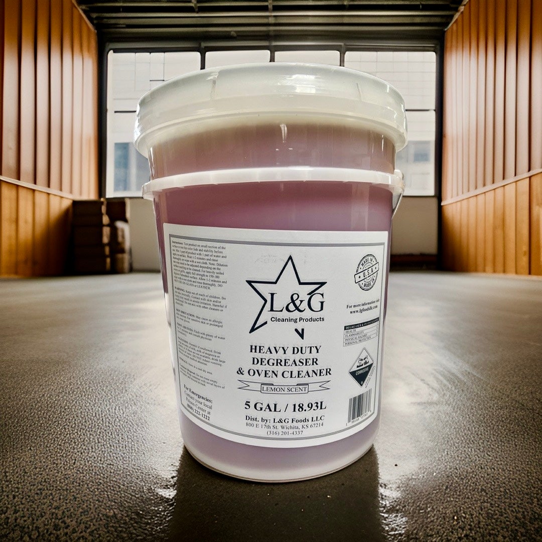 L&G - Heavy Duty Degreaser and Oven Cleaner in 5 Gallon Bucket BULK | L ...